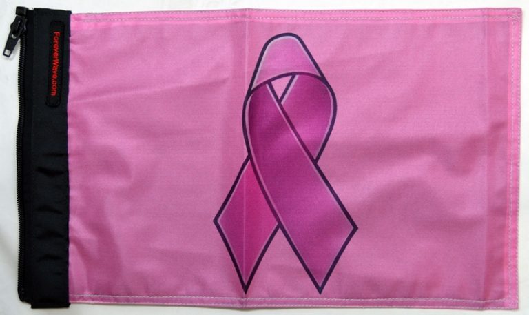 Pink Ribbon Flag