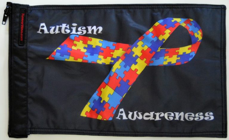 Autism Awareness Flag
