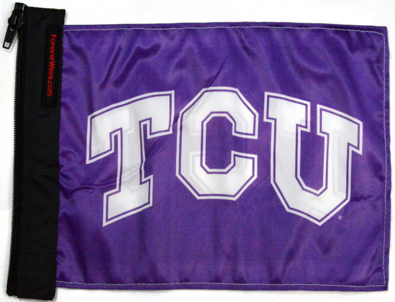 TCU Flag - Forever Wave