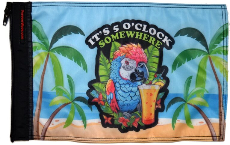 5 O’Clock Flag | Forever Wave